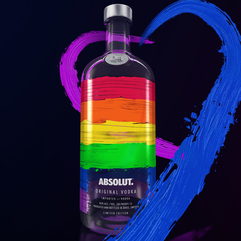 Absolut Vodka Limited Edition Rainbow 75Cl Bottle | Wecommerce by ...