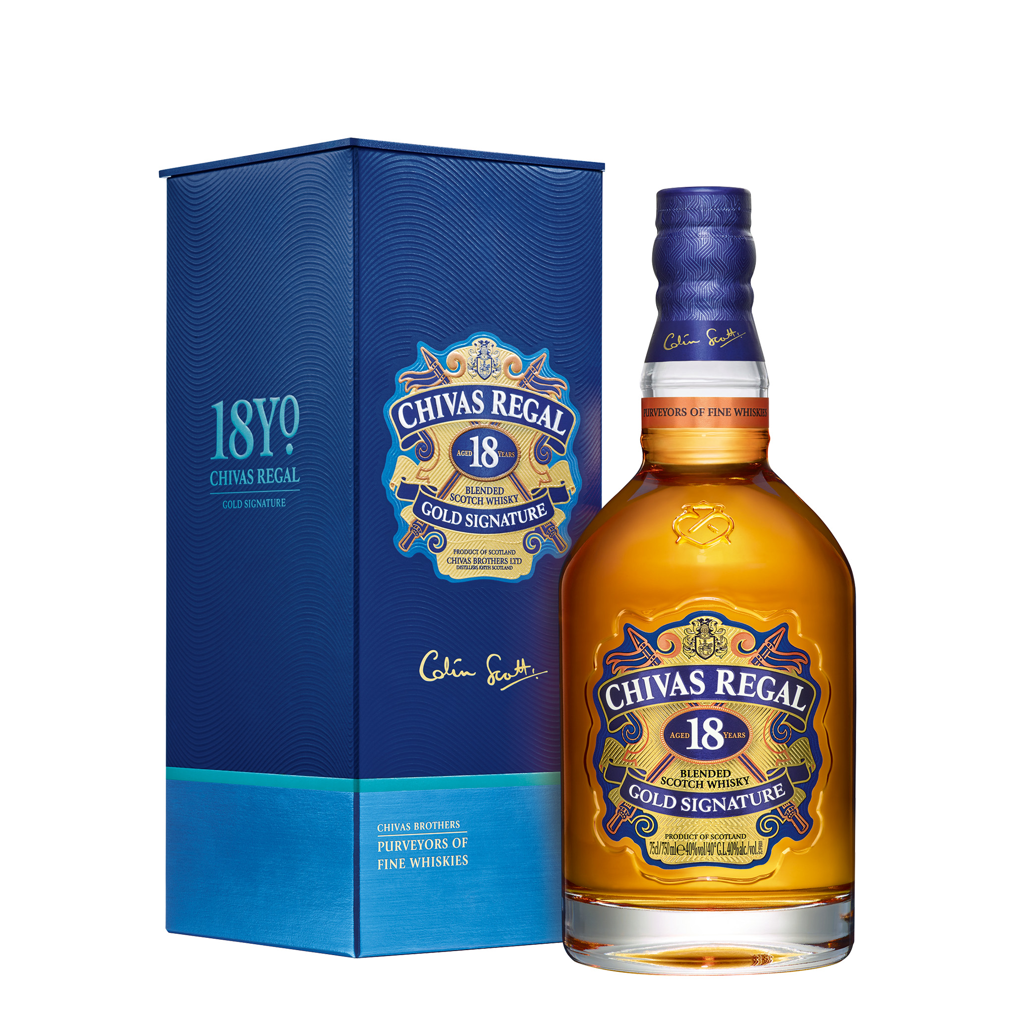 Chivas Regal 18 Year Old Blended Scotch Whisky 1L | Wecommerce by Pernod Ricard