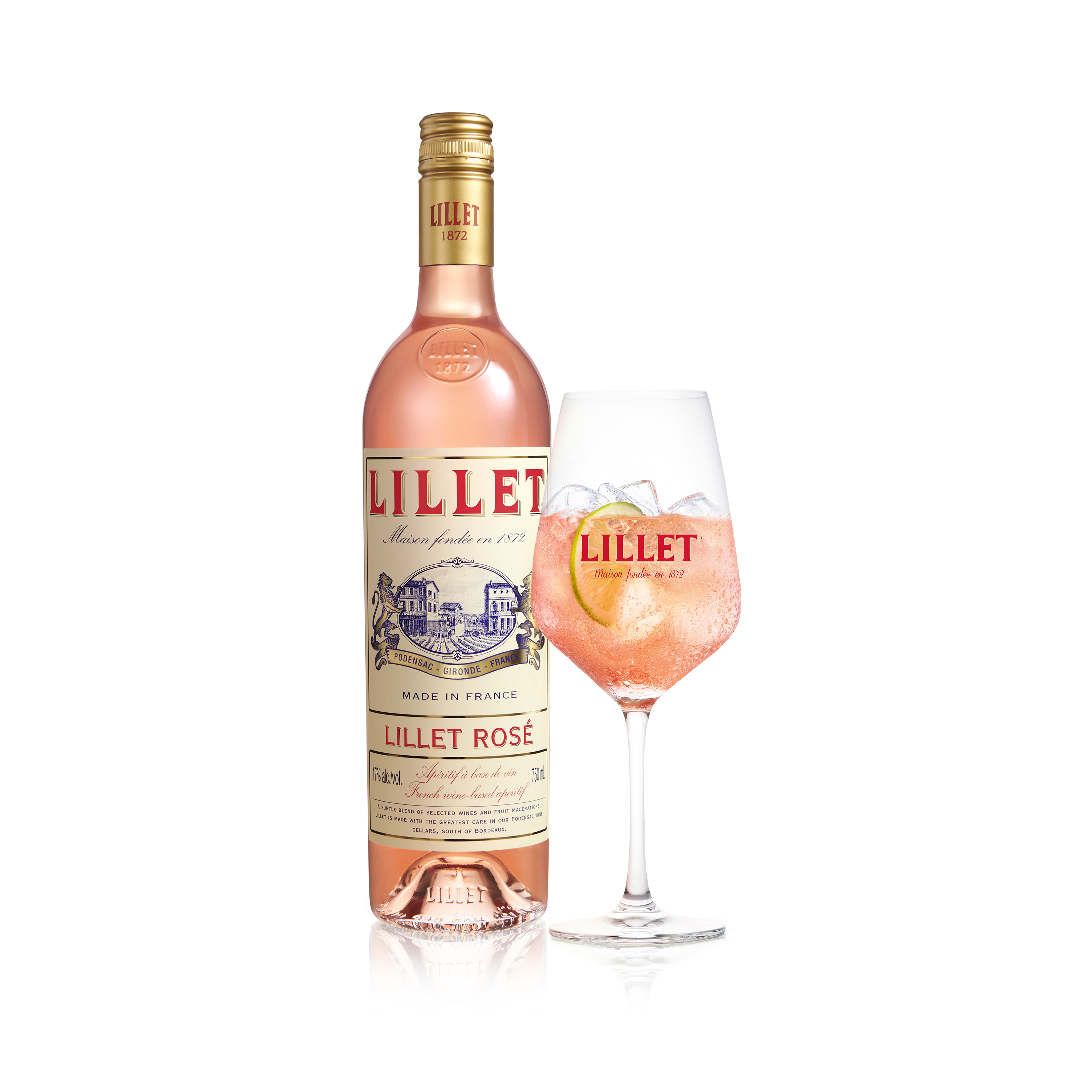 Lillet Rose French Wine Based Aperitif 75Cl Bottle | Wecommerce by ...