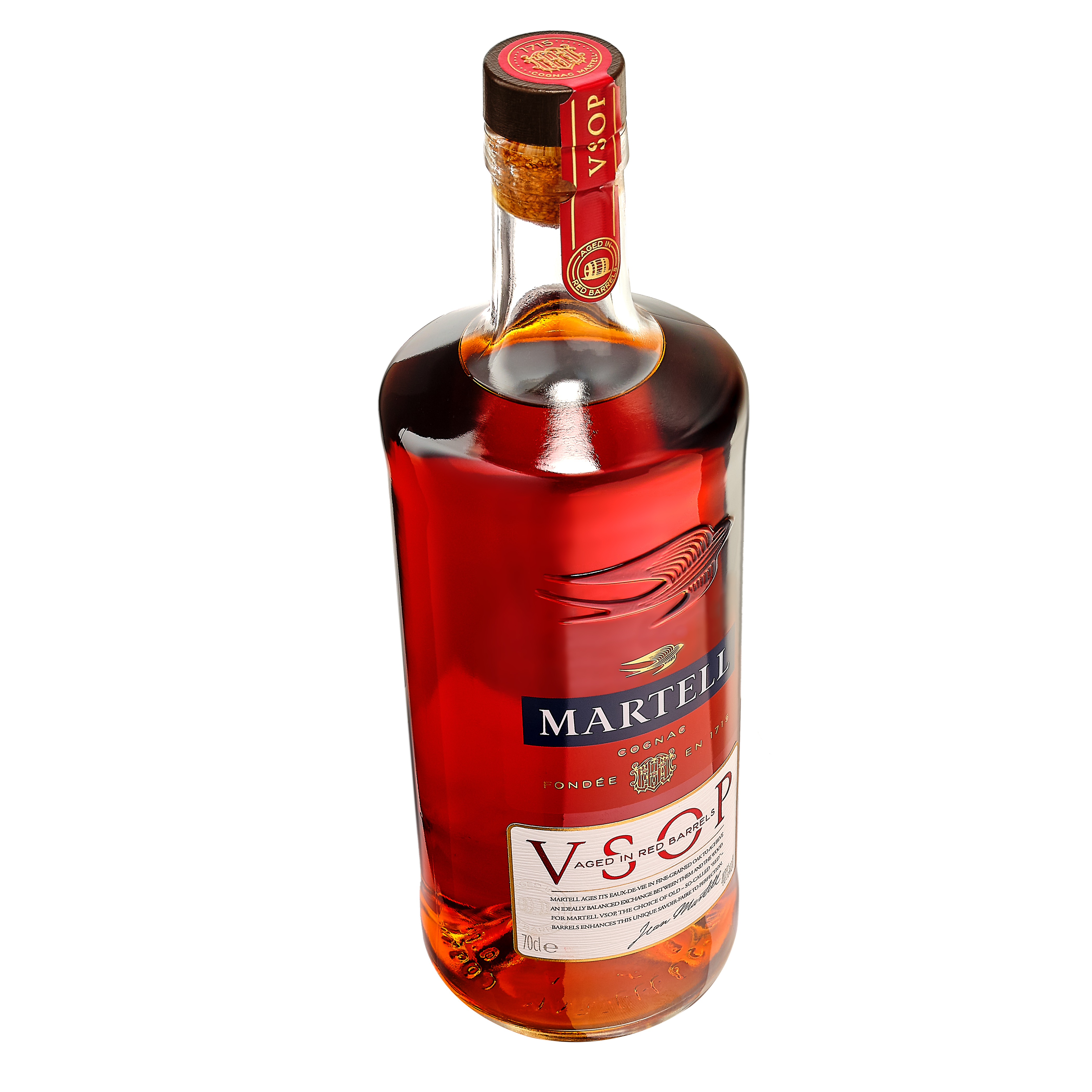 Martell Cognac France V.S.O.P Red Barrels 70cl | Wecommerce by Pernod Ricard