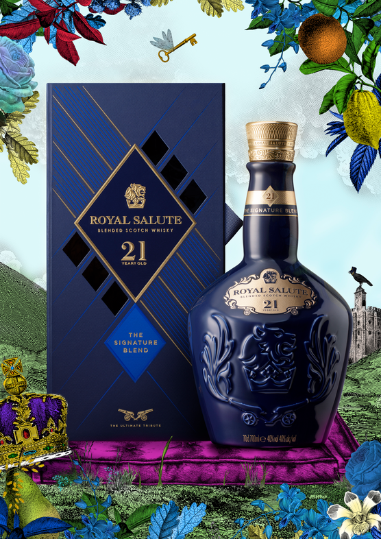 Royal Salute 21 Year Old The Signature Blend Blended Scotch Whisky 70cl | Wecommerce by Pernod ...